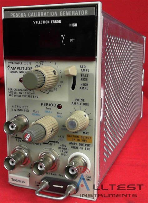 Pg506a Tektronix Alltest Instruments
