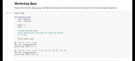 Solved Pythonplease Write A Function Findminmax That