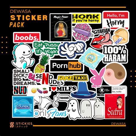 Jual Sticker Stiker Pack Vinyl Dewasa High Quality Murah Shopee Indonesia