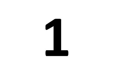 Number 1 Black Clipart 20 Free Cliparts Download Images On Clipground