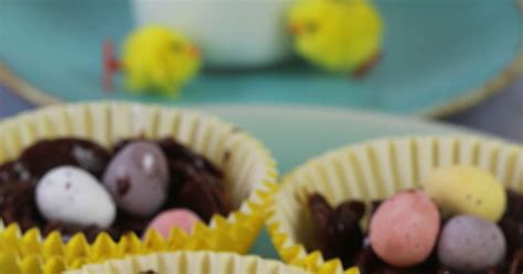 Easter Chocolate Cornflake Nests
