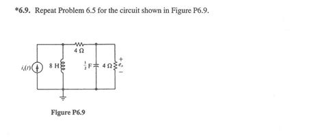 Solved 65 For The Circuit Shown In Figure P65 Use The