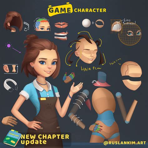 Stylized Character For Mobile Game Behance