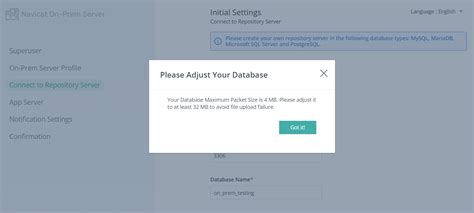 How To Adjust The Maximum Packet Size Of Mysql Server Navicat