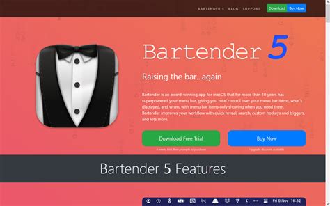 Mac Menu Bar Customization App Bartender Secretly Acquired By Unknown Person Raising Concerns