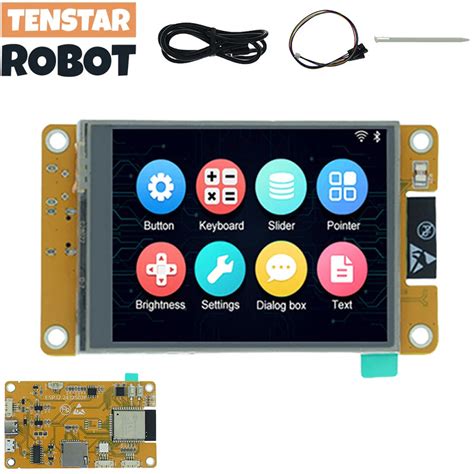 Tenstar Robot Esp32 Lvgl Wifiandbluetooth Development Board 28 Inch 240