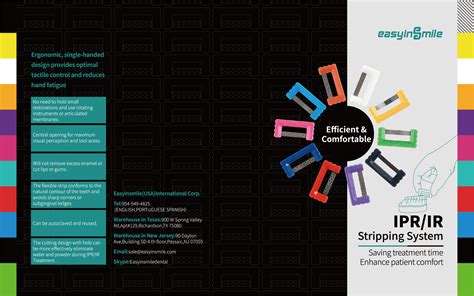 Dental Ipr Kit Interproximal Reduction Hand Use Strip For Orthodontic