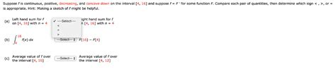 solved suppose f is continuous positive decreasing and