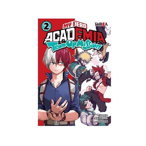 Manga My Hero Academia Team Up Mission Tomo 02 Ivrea