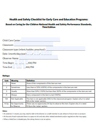 Care Home Health And Safety Audit Checklist Homemade Ftempo