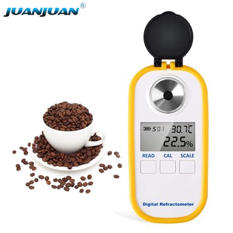 Sugar Drinks Density Coffee Brix Tds Meter Digital Coffee Densitometer