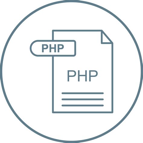 Php Vector Icon 20250171 Vector Art At Vecteezy