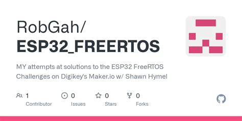 Github Robgahesp32freertos My Attempts At Solutions To The Esp32
