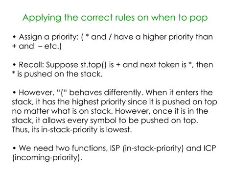 PPT Lecture Feb Goals Applications Of Stack PowerPoint Presentation ID