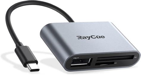 Raycue Usb C Sd Card Reader Adapter Type C Micro Sd Tf Card Reader Adapter 3 In 1