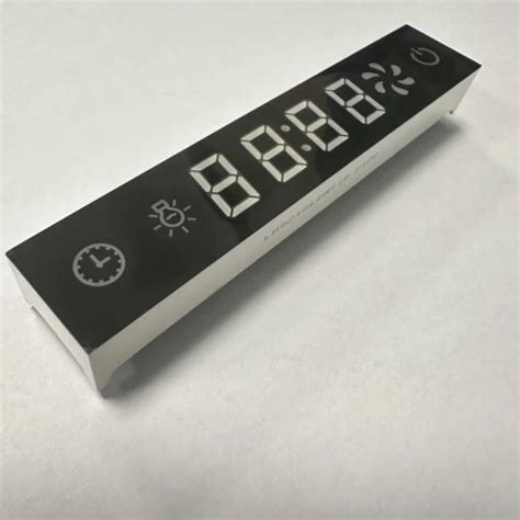 customized blue red yellow 7 segment led display module for kitchen