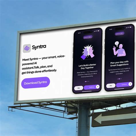 Syntra Ai Powered Assistant Mobile App Ui Design Behance Syntra Ai Powered Assistant Mobile App Ui Design Behance
