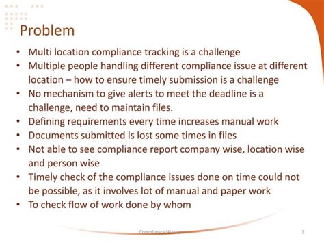 Compliance Watcher A Legal Compliance Management Tool Ppt