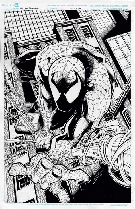 Amazing Spiderman 93 Cover By Sandoval Art Spiderman Art Black And