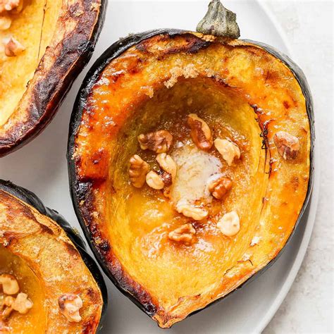 Roasted Acorn Squash Browned Butter The Wooden Skillet