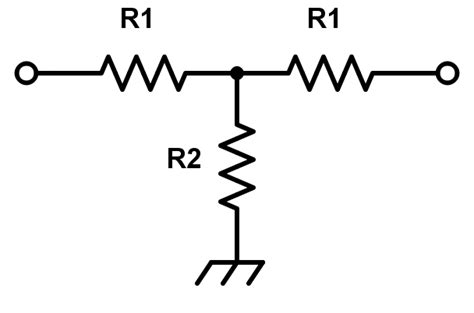 T Pad Attenuator Calculator Engineering Calculators And Tools