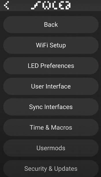 Esp32 With Ws2812 Pixel Led Programming Wled Setup