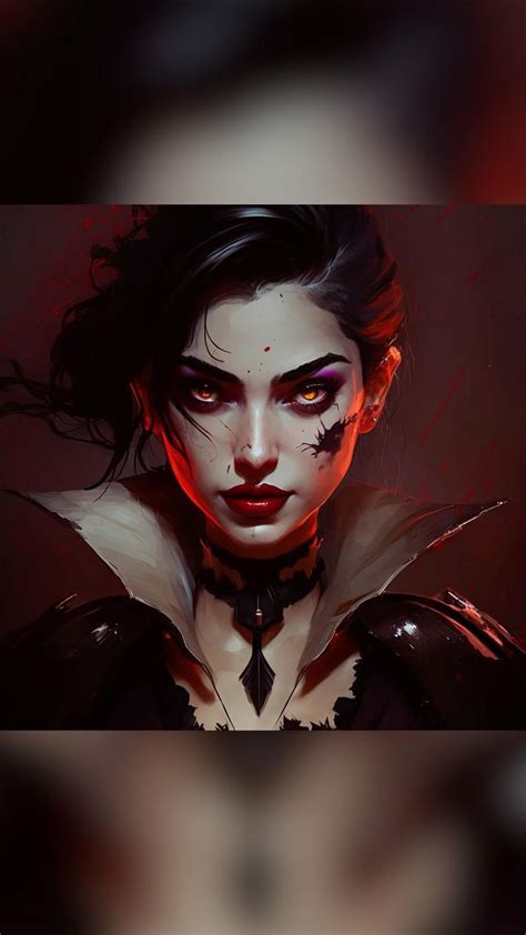 Девушка вампир