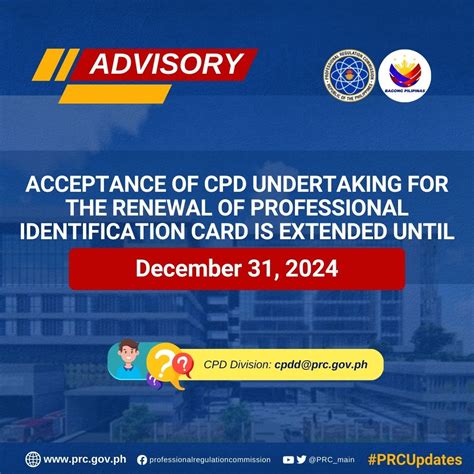 Extending The Acceptance Of Cpd Undertaking For The Renewal Of