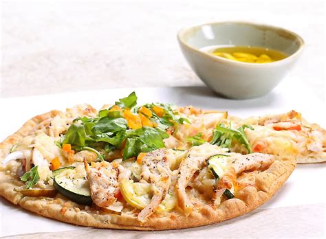 Grilled Chicken Flatbread