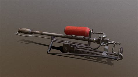 Flamethrower 3d Model By Narutooo Otto520 [128e2e5] Sketchfab