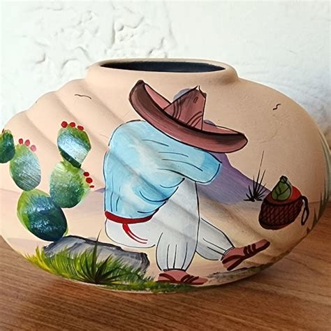 Sleeping Mexican Pottery Etsy