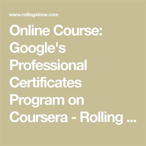 Google Engineers Created A Cheap Certificate Program To Help You Get A New Job In Tech