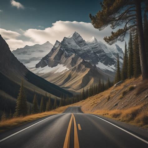 Premium Photo Open Road