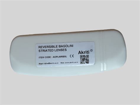 Reversible Bagolini Striated Lenses Manufacturer Exporter Of Ophthalmic Products Akriti