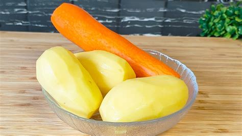 Potatoes Recipe For Dinner Only 3 Potatoes And Some Vegetables Youtube