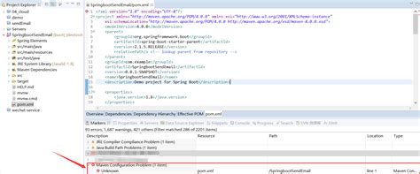 新建一个springboot项目，但是pom文件报unknown，强制更新了maven还是不行java Csdn问答
