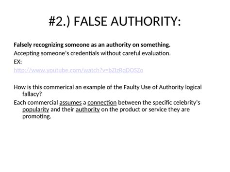 logical fallacies argumentation and debate ppt