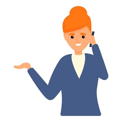 Premium Vector Phone Personal Assistant Icon Cartoon Of Phone