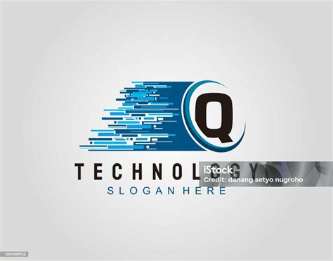 모션 데이터 속도 Q 편지 로고 디자인 개발에 대한 스톡 벡터 아트 및 기타 이미지 개발 글로벌 비즈니스 데이터 Istock