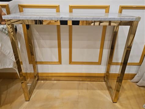 골드프레임 대리석 사이드테이블 가구인테리어 당근 중고거래