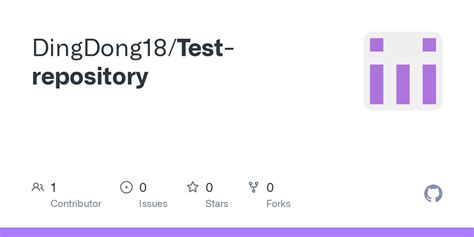 GitHub DingDong18 Test Repository