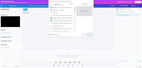 Enhance Your Screen Share Presentations By Playing Webpage Audio