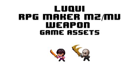 Luqui Rpgmaker Mzmv Weapons Pack By Luqui