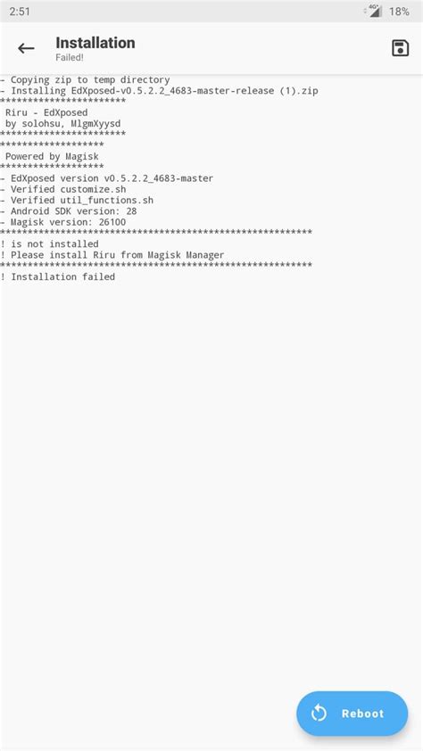 can t install edxposed in android 9 r xda developers