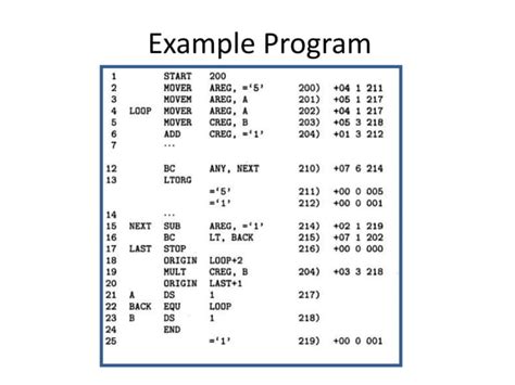 First Pass Of Assembler Pptx Programming Languages Computing
