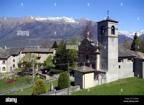 chiesa di arzo Stock Photo - Alamy