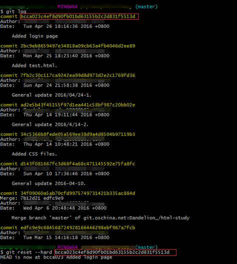 Git 撤销本地修改与回退版本 Fatalfake 博客园