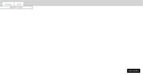 React Codesandbox