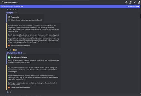 discord custom gpt ask me anything answers gpt builders openai