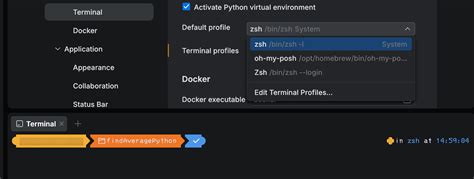Terminal Jetbrains Fleet Documentation